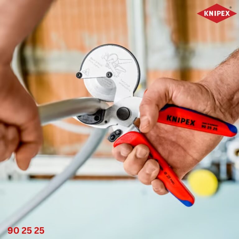 Knipex 90 25 25: Kìm Cắt Ống Nhựa Ø 26 mm Pipe Cutter - Unitools Vietnam
