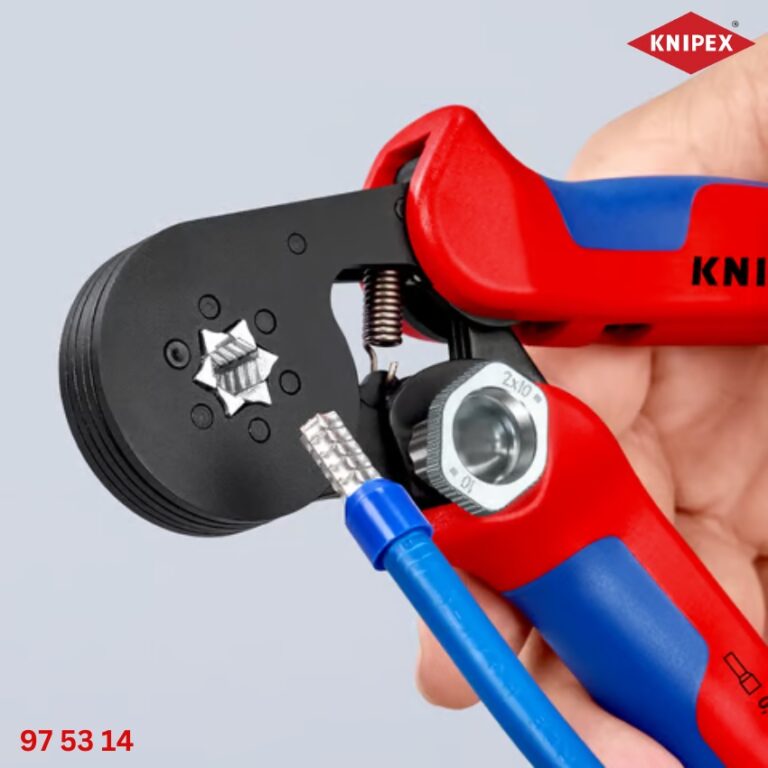 Knipex 97 53 14 Kìm bấm cos pin rỗng 16 mm² Germany - Unitools Vietnam
