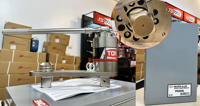 Bộ cờ lê nhân lực cơ khí 6000Nm TONE P600A, hệ số 23,5 - Unitools Vietnam